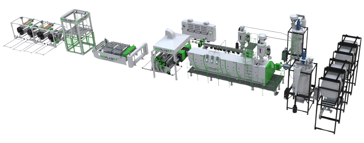 PET extrusion machine - KAMA Packaging GmbH & Co. KG